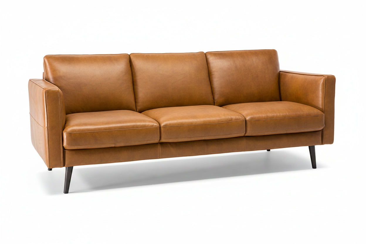 Natuzzi Editions C092 Destrezza Leather Sectional Sofa - Leather Furniture